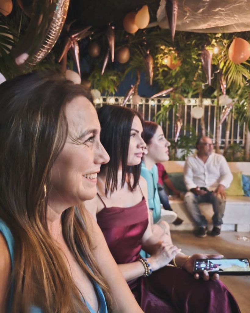 39 velas y muchas estrellas: así se celebró el cumpleaños de Raquel Rey ...